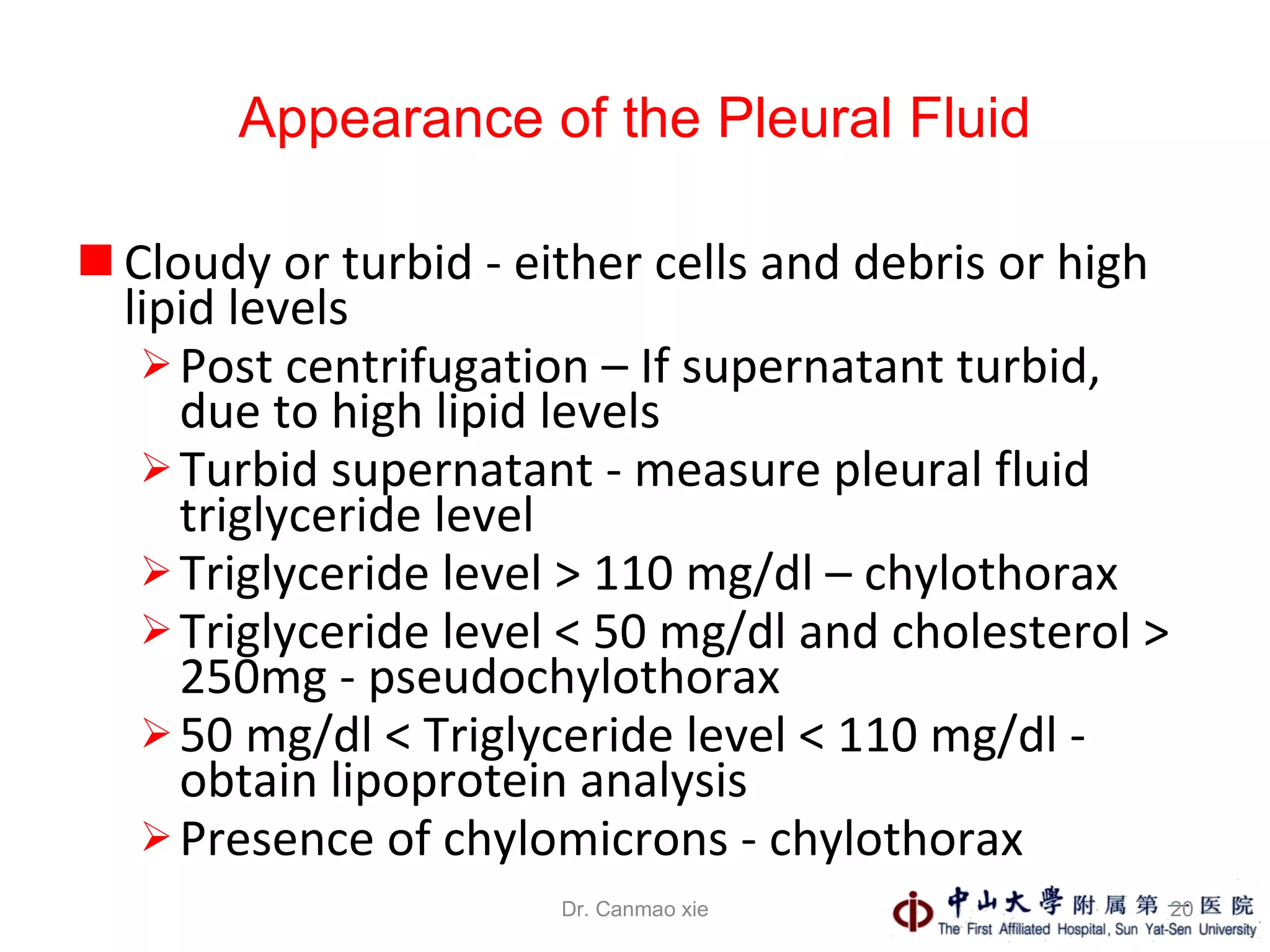 6.Pleural Effusions | PPT