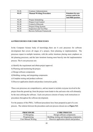 6 pma salehuddin - pqp & 3 core process procedures | PDF