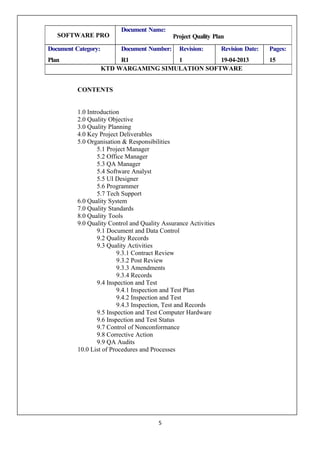 6 pma salehuddin - pqp & 3 core process procedures | PDF