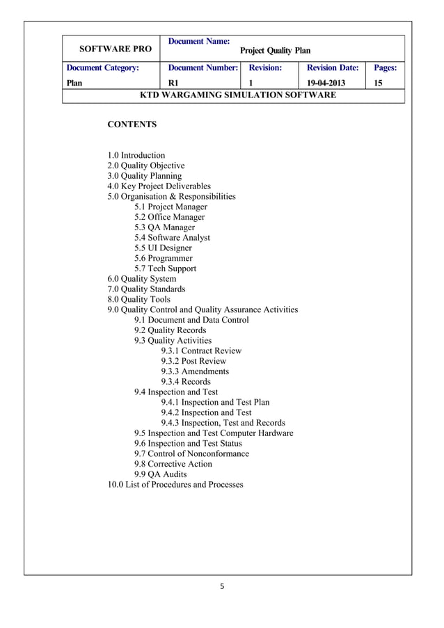 6 pma salehuddin - pqp & 3 core process procedures | PDF