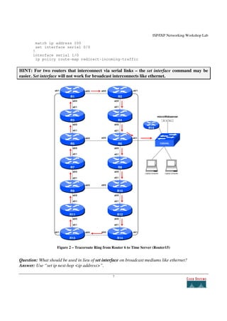 6.policy based routing | PDF | Internet | Computing