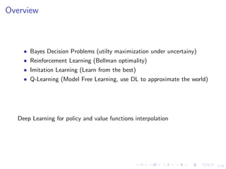 GDRR Opening Workshop - Deep Reinforcement Learning for Asset Based Modeling - Nick Polson ...