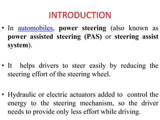 6 power steering | PPTX | Performance Cars | Auto Type