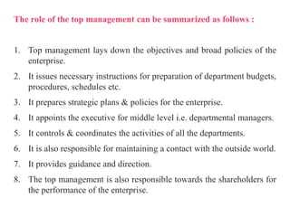 Levels of Management | PPTX