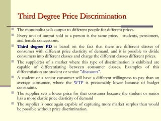 6 price and output determination- monopoly | PPT
