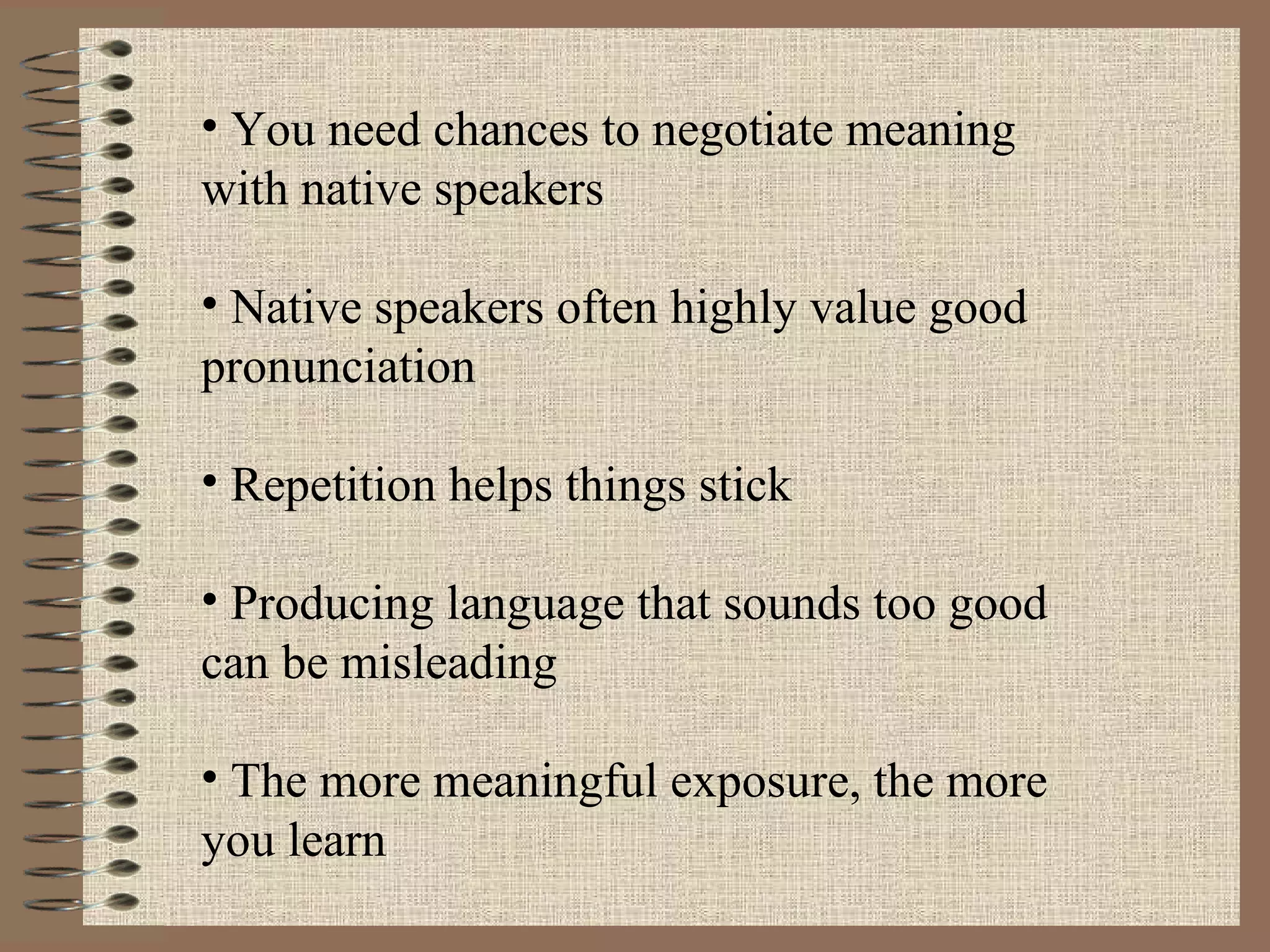 6. Principles About Language Acquisition | PPT