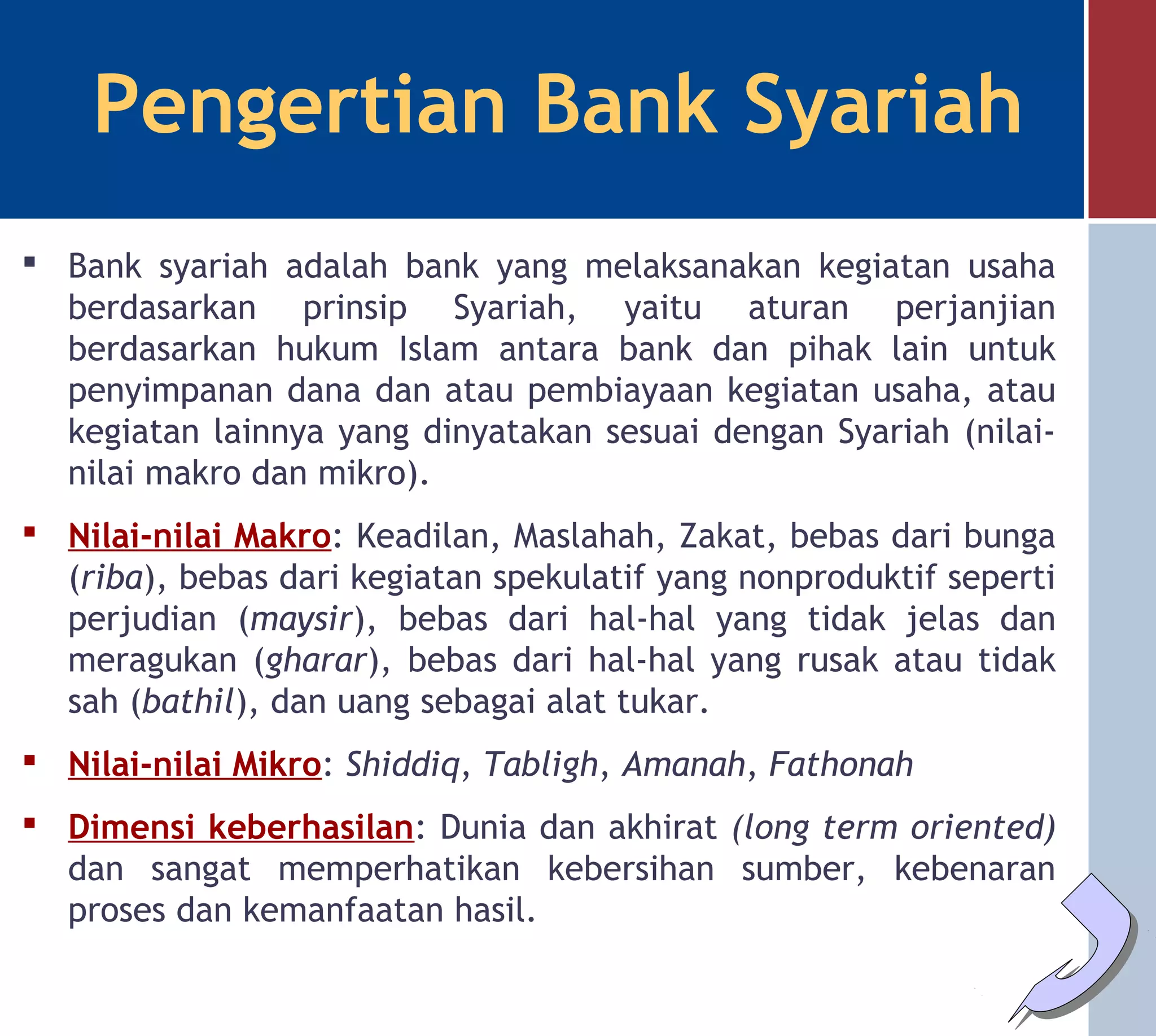 6. prinsip operasional bank syaraiah | PPT