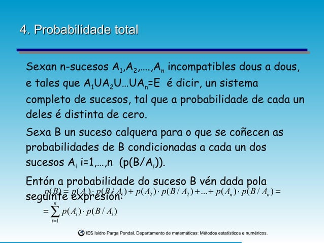 6. probabilidade condicionada | PPS