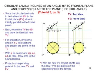 6 projections of lines, points, planes | PPT