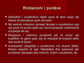 Projektimi i puneve - ligj 6 Mr.Driton Sylqa | PPT