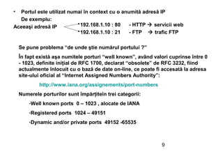 6 protocoale de retea | PPT