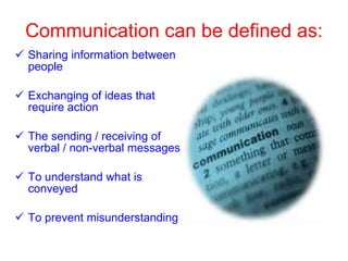 6 Questions Of Communications | PPT
