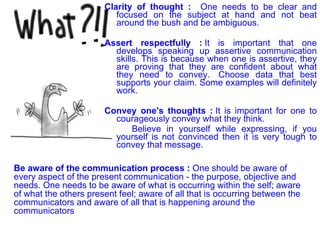 6 Questions Of Communications | PPT