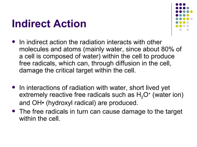 Radiobiology | PPT | Physics | Science