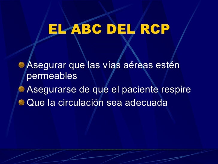 ReanimacióN Cardiopulmonar