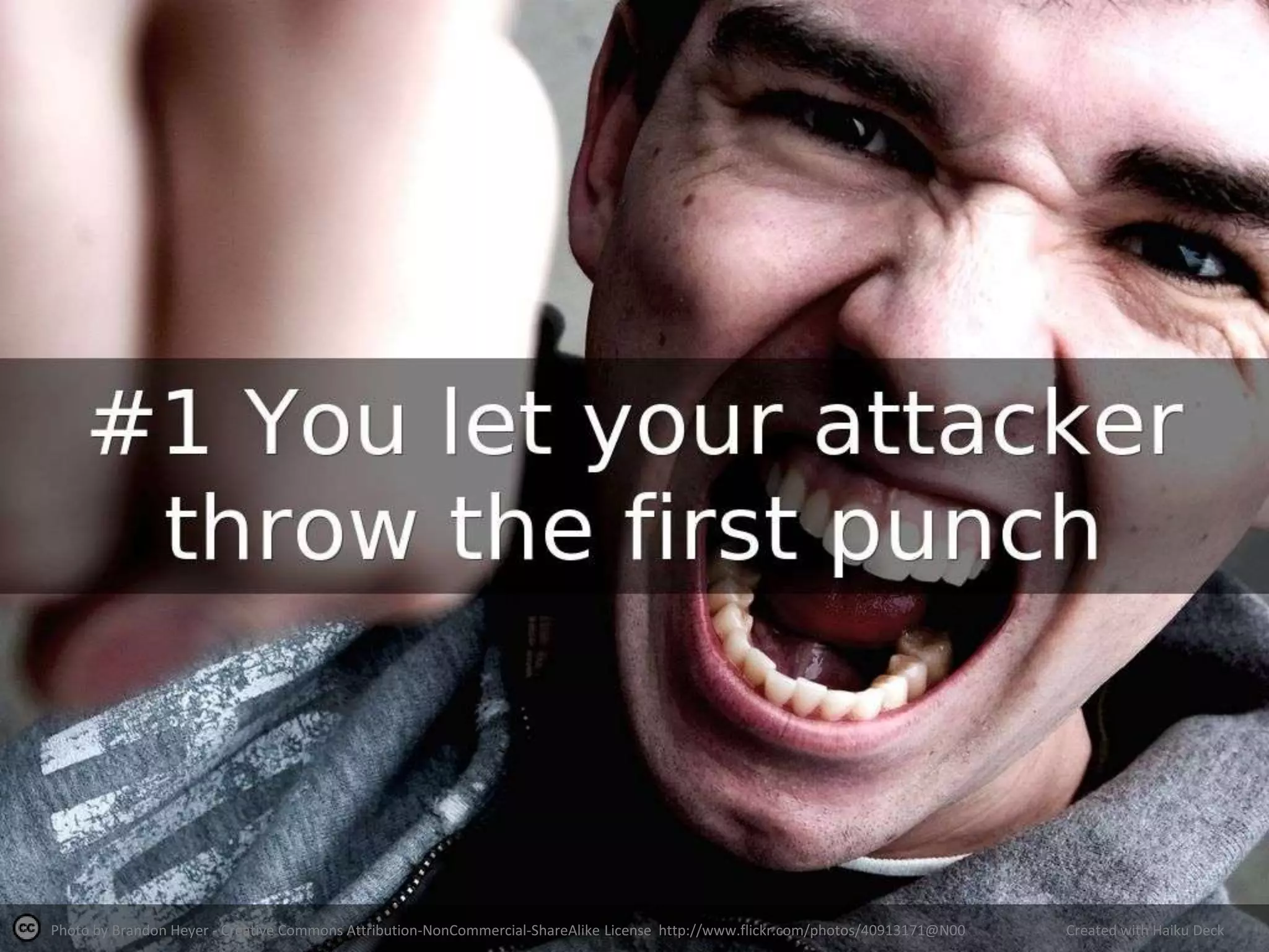 6 Reasons You Will Lose in a Street Fight | PPTX