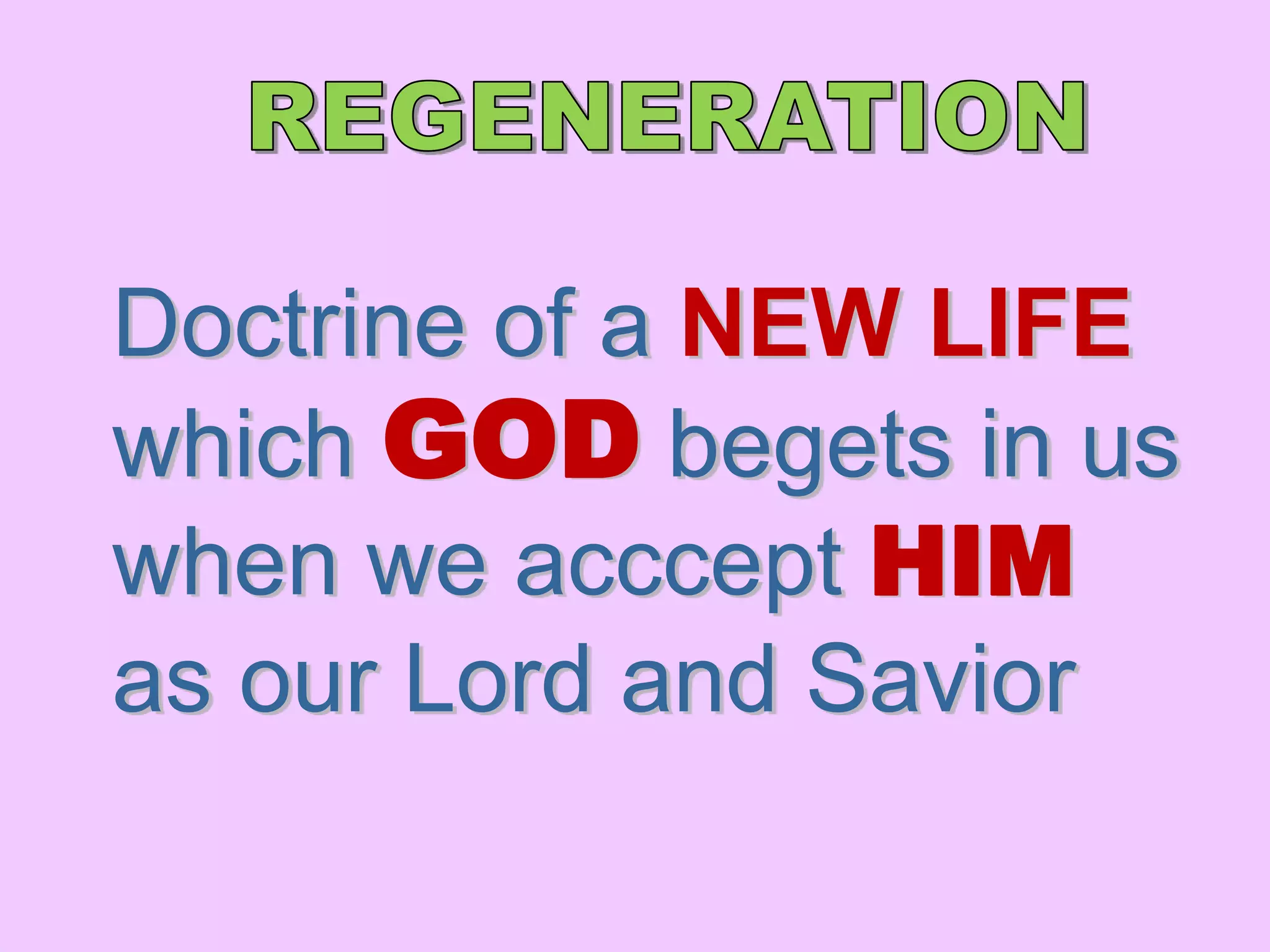 Regeneration | PPTX