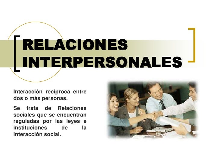 Definicin Relaciones Humanas