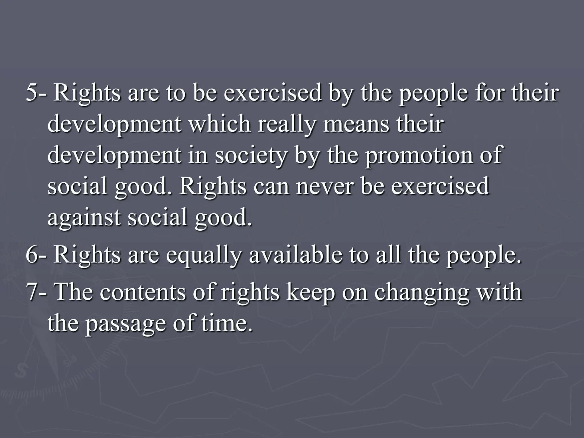 6-Rights-and-duties.ppt prepared for law student | PPT | Law