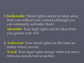 6-Rights-and-duties.ppt prepared for law student | PPT