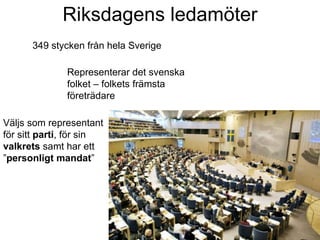 6.riksdag regering | PPT