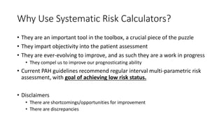The Case for Systematic Risk Assessment in PAH.pptx