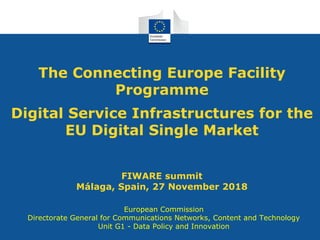 FIWARE Global Summit - Digital Service Infrastructure for the EU ...