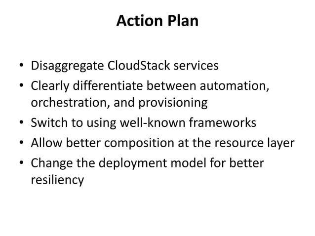 6 Roadmap Cloudstack Developer Day | PPT