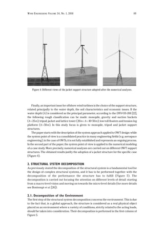 Structural Design and Analysis of Offshore Wind Turbines from a System ...