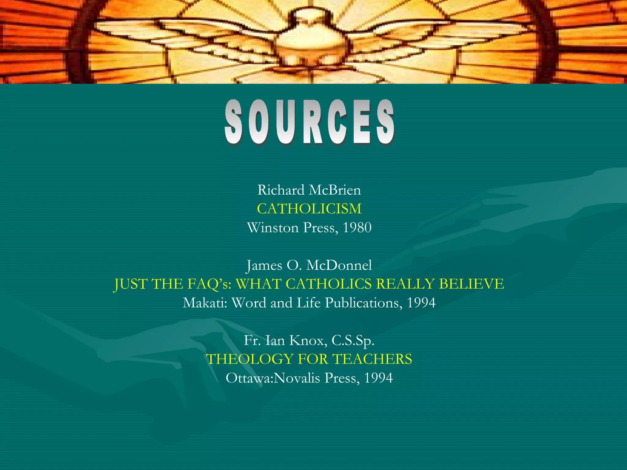 6. sacred tradition | PPT