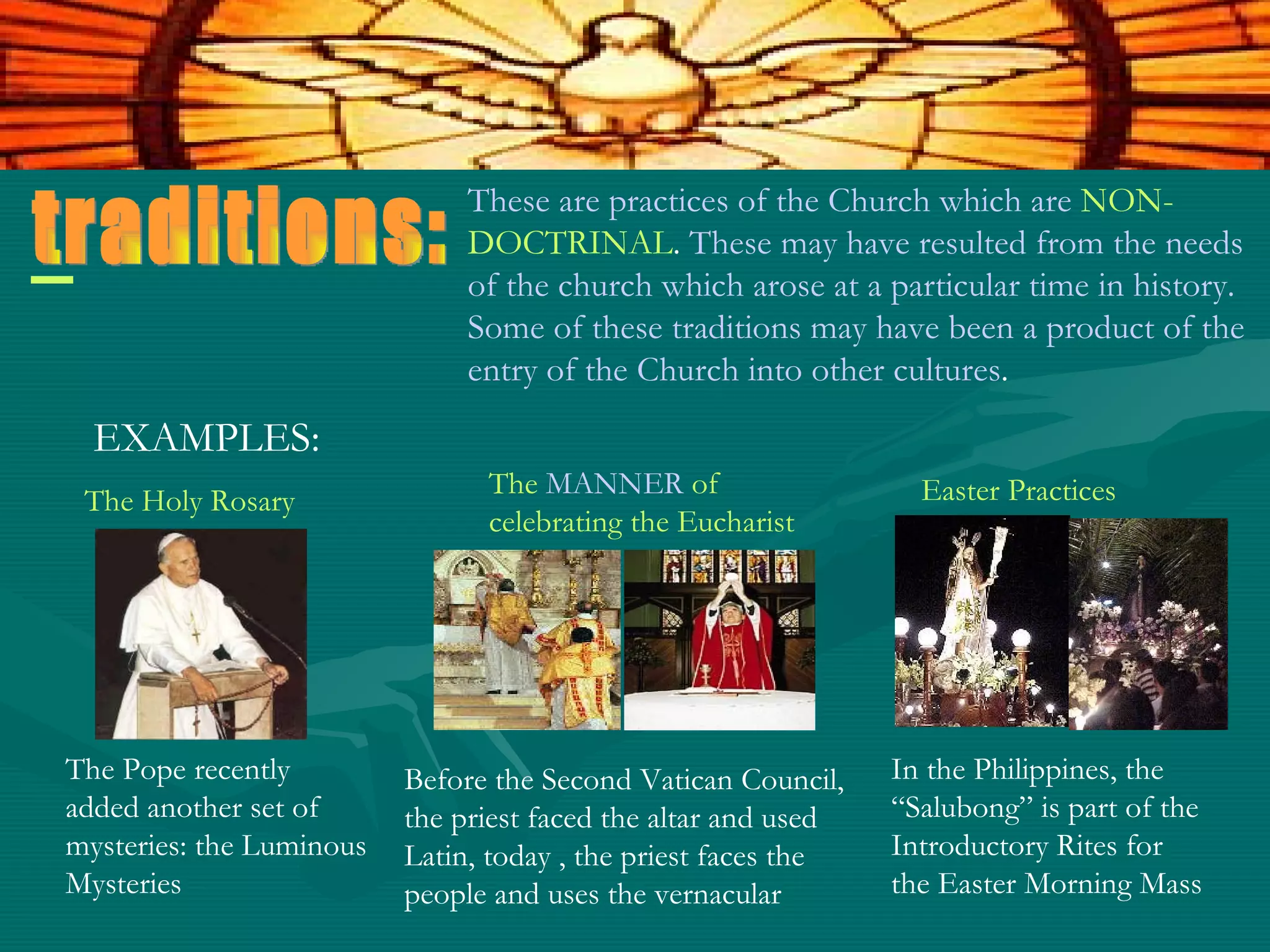 6. sacred tradition | PPT