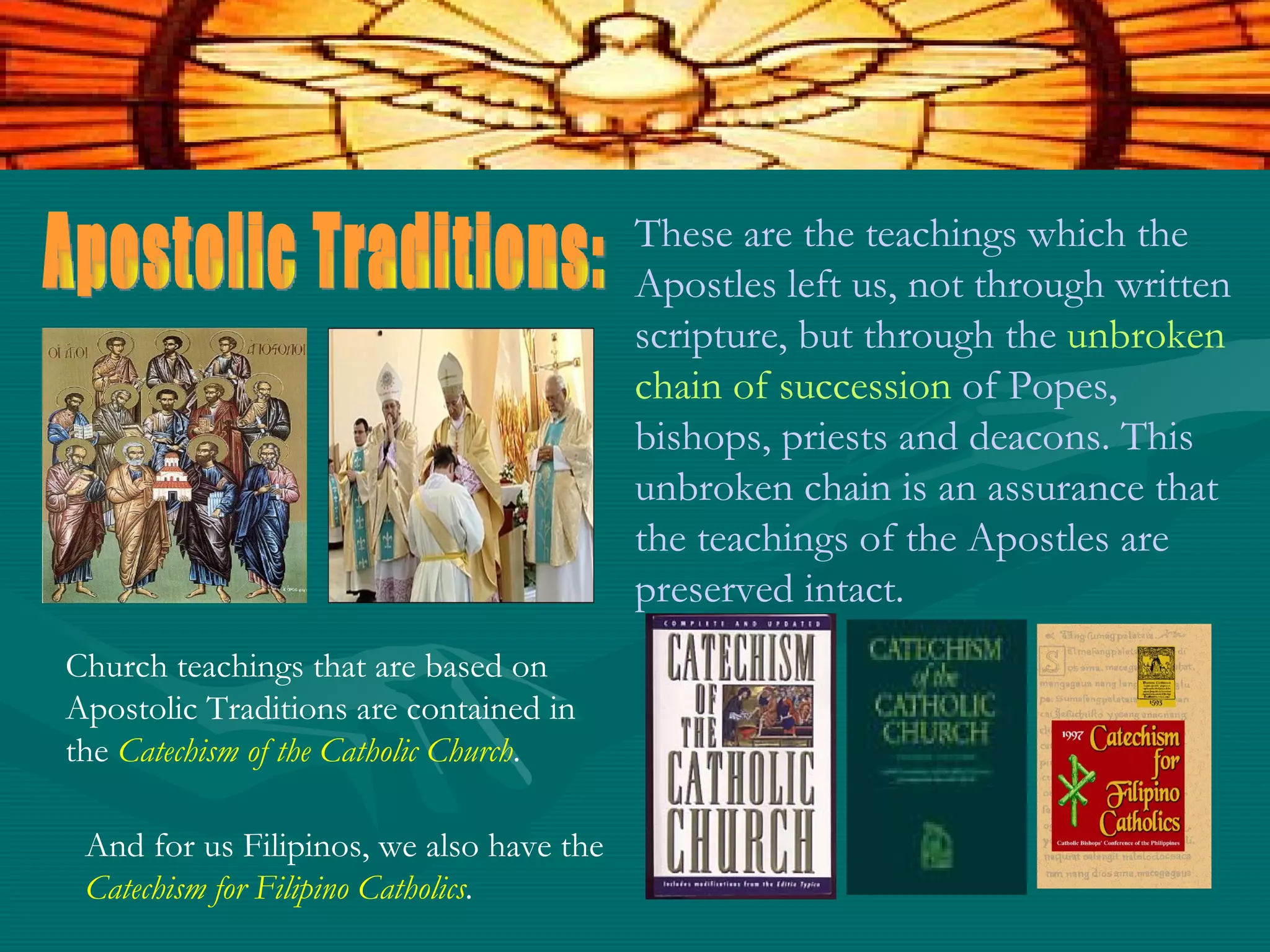 6. sacred tradition | PPT