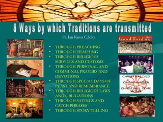 6. sacred tradition | PPT