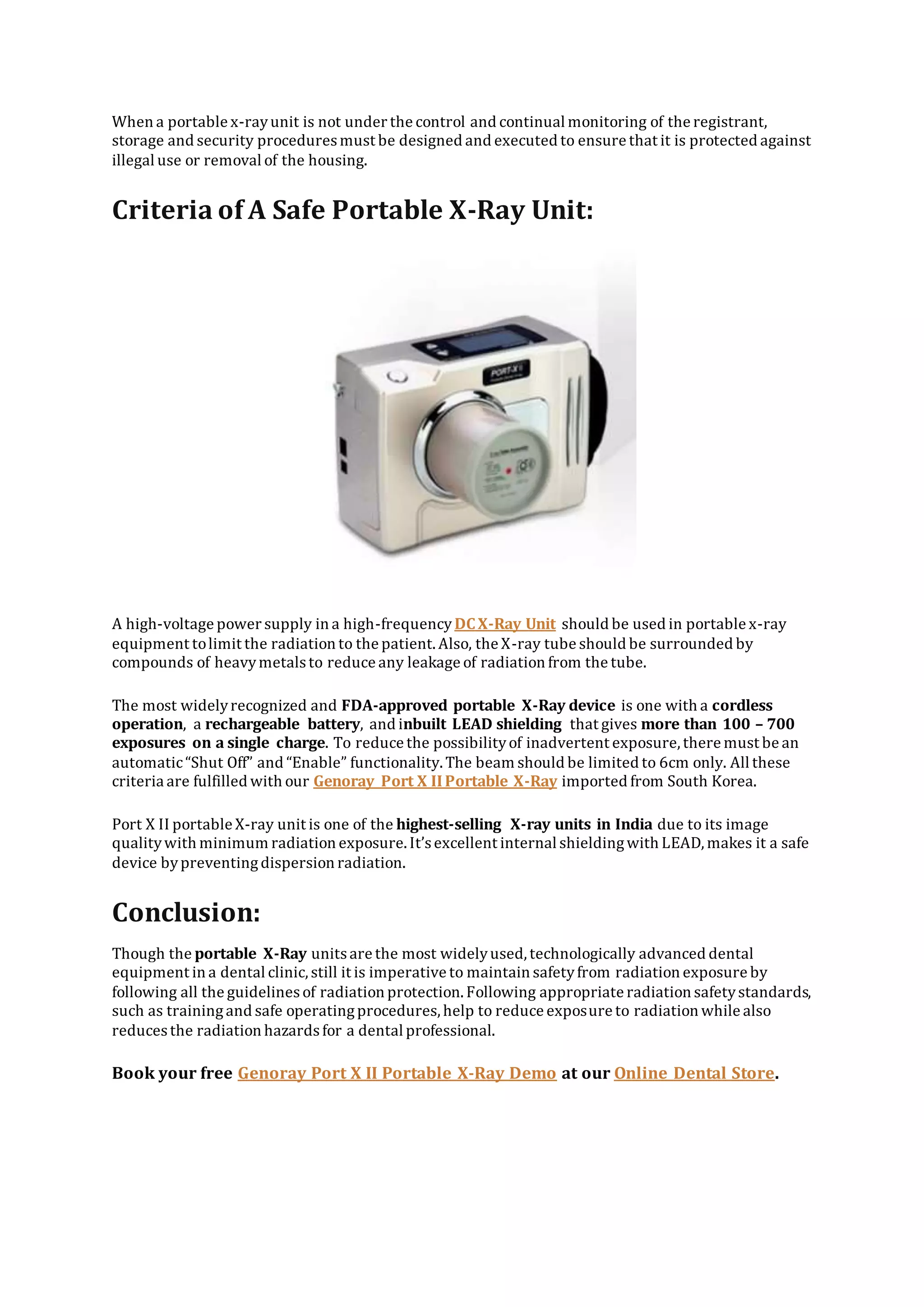 6 safety-standards-of-portable-x-ray-unit-you-may-not-have-known | DOCX