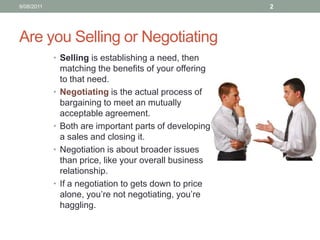 6. sales training negotiation 1 | PPT
