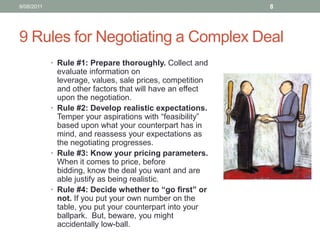 6. sales training negotiation 1 | PPT