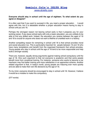 6 sample-essays-dcielts | PDF | Home Improvement | Home & Garden