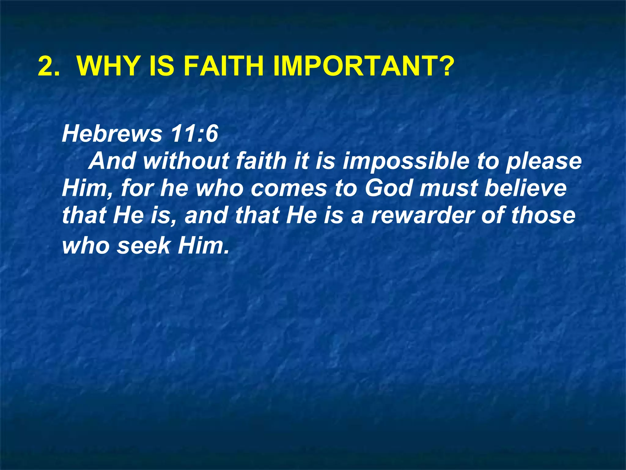 6 Saving Faith | PPT
