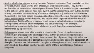 6- Schizophrenia. pdf | PPT