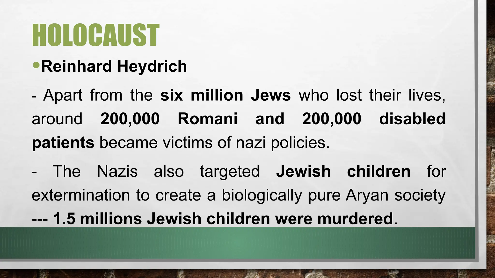 6 - Selected issues in judaism for IWRBS | PPTX