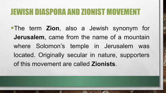 6 - Selected issues in judaism for IWRBS | PPTX