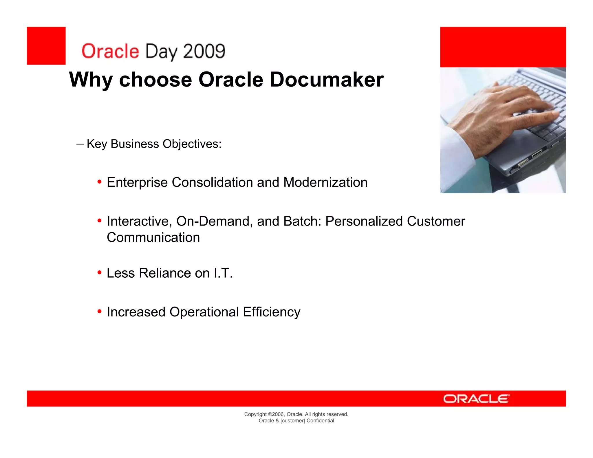 Oracle Insurance Insbridge Rating & Underwriting + Documaker Document ...