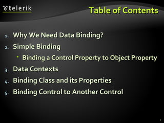 Simple Data Binding | PPT