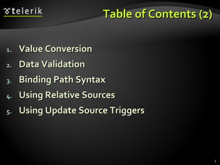 Simple Data Binding | PPT