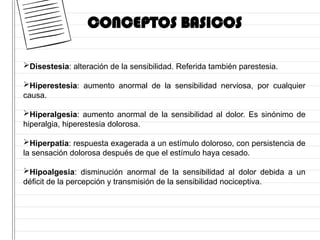 6- SINDROME DOLOROSO. Tipos de neuralgiaspptx | PPTX