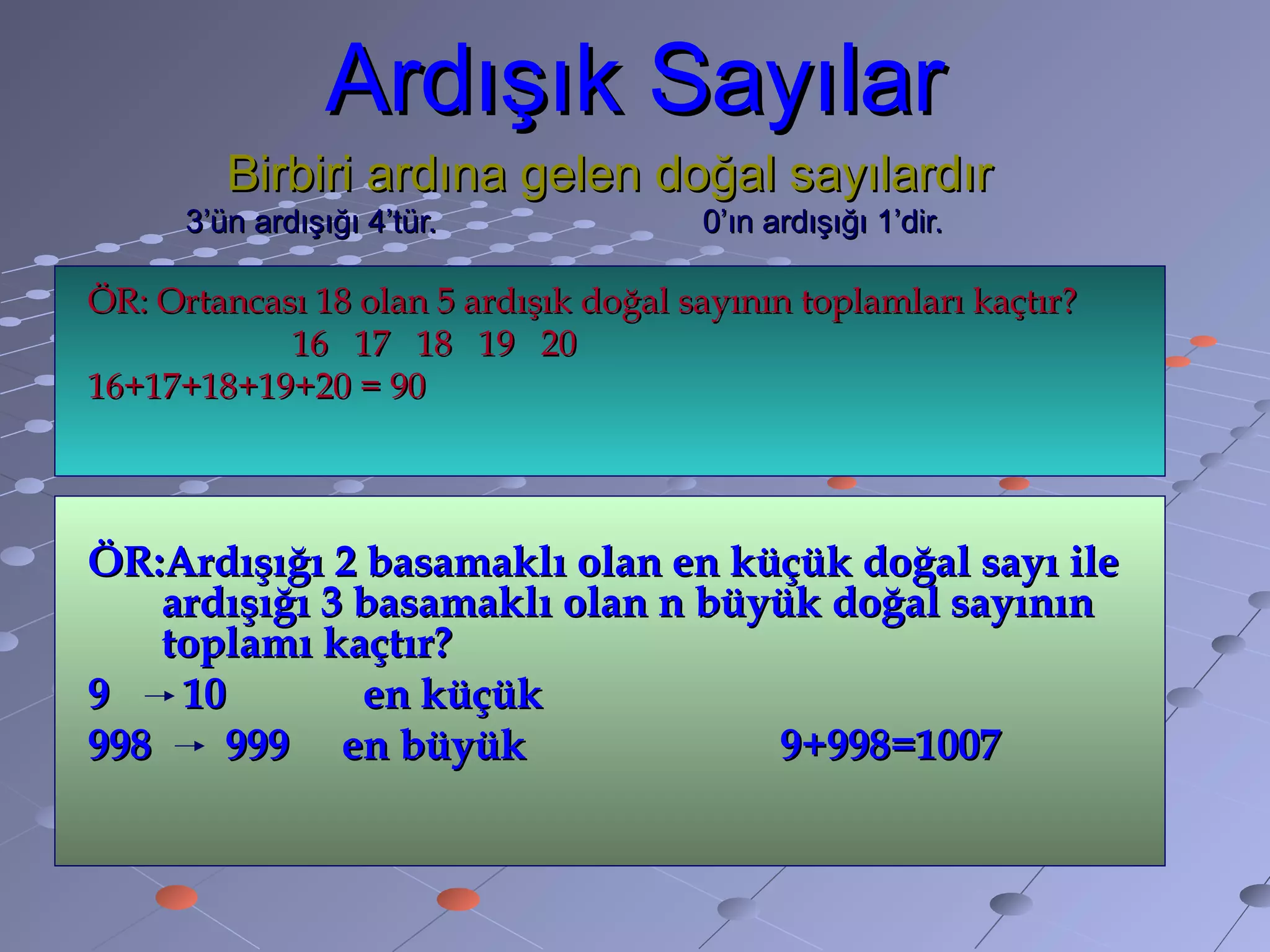 6.SINIF DOĞAL SAYILAR 1 (SLAYT) | PPT