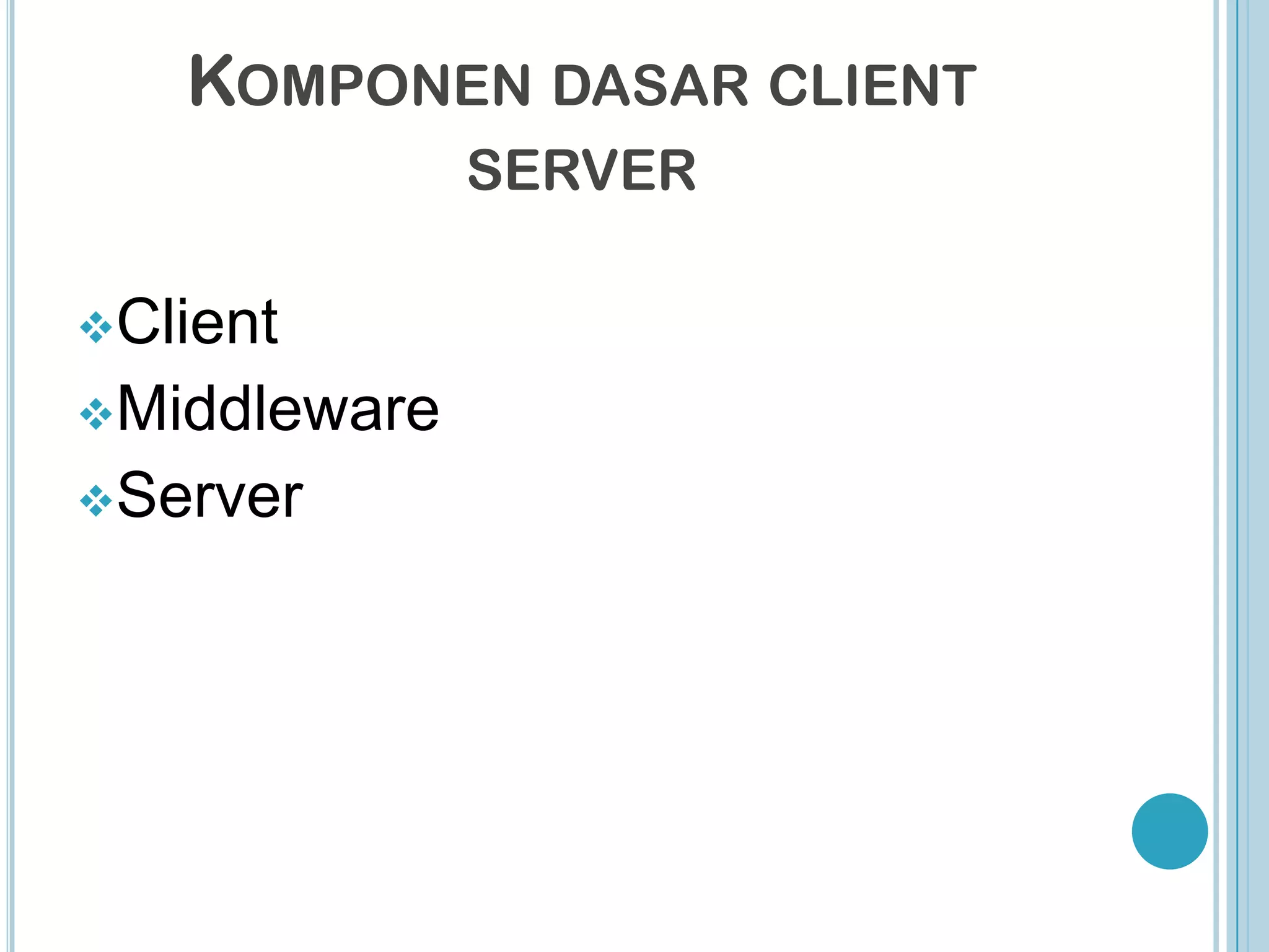 6. sistem terdistribusi (dha6) | PPTX