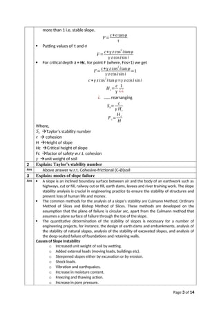 6-slope & soil stabilization.docx- GT- II | DOCX