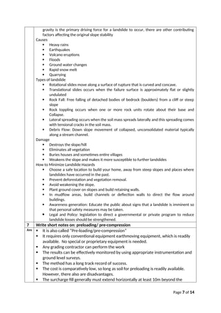 6-slope & soil stabilization.docx- GT- II | DOCX