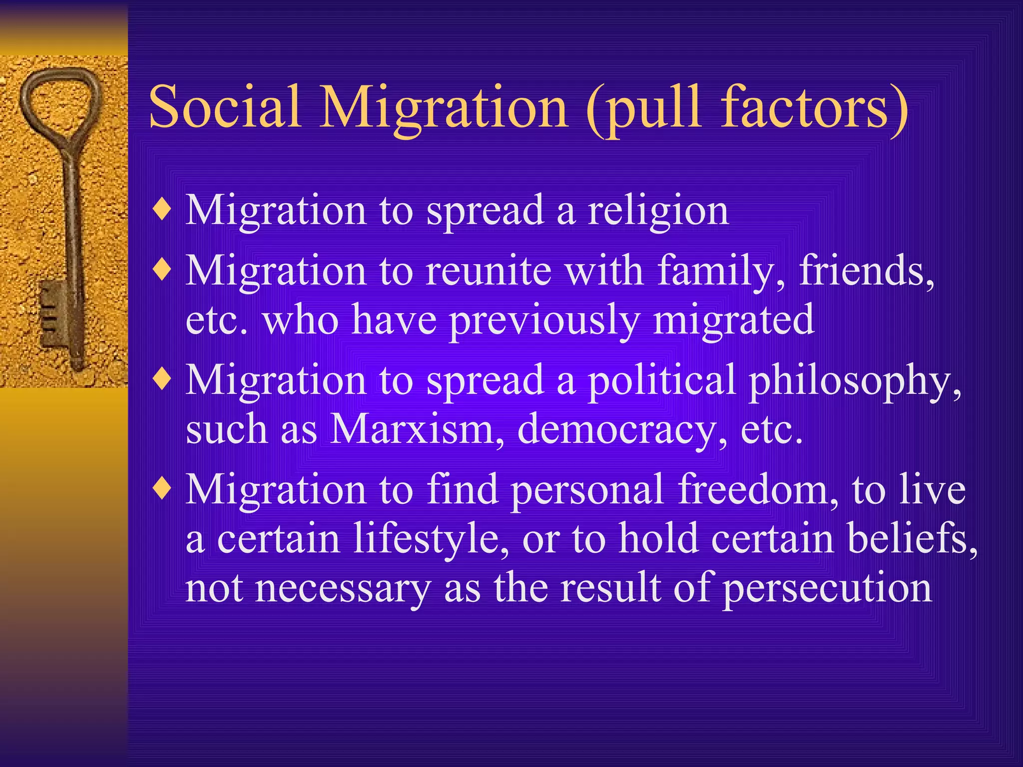 6 Social Migration | PPT